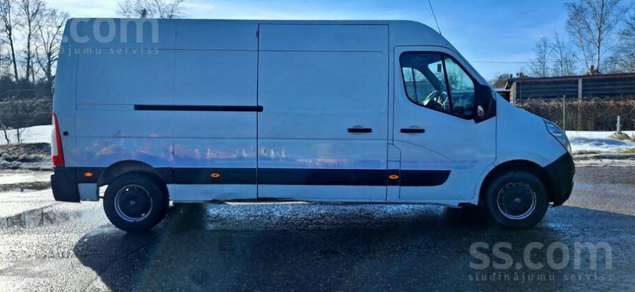 Белый Опель Movano 2015 в Рига, объемом двигателя 2.30 л и пробегом 290 тыс. км за 5050 €, фото 5 на AUTOMOTO.COM.LV