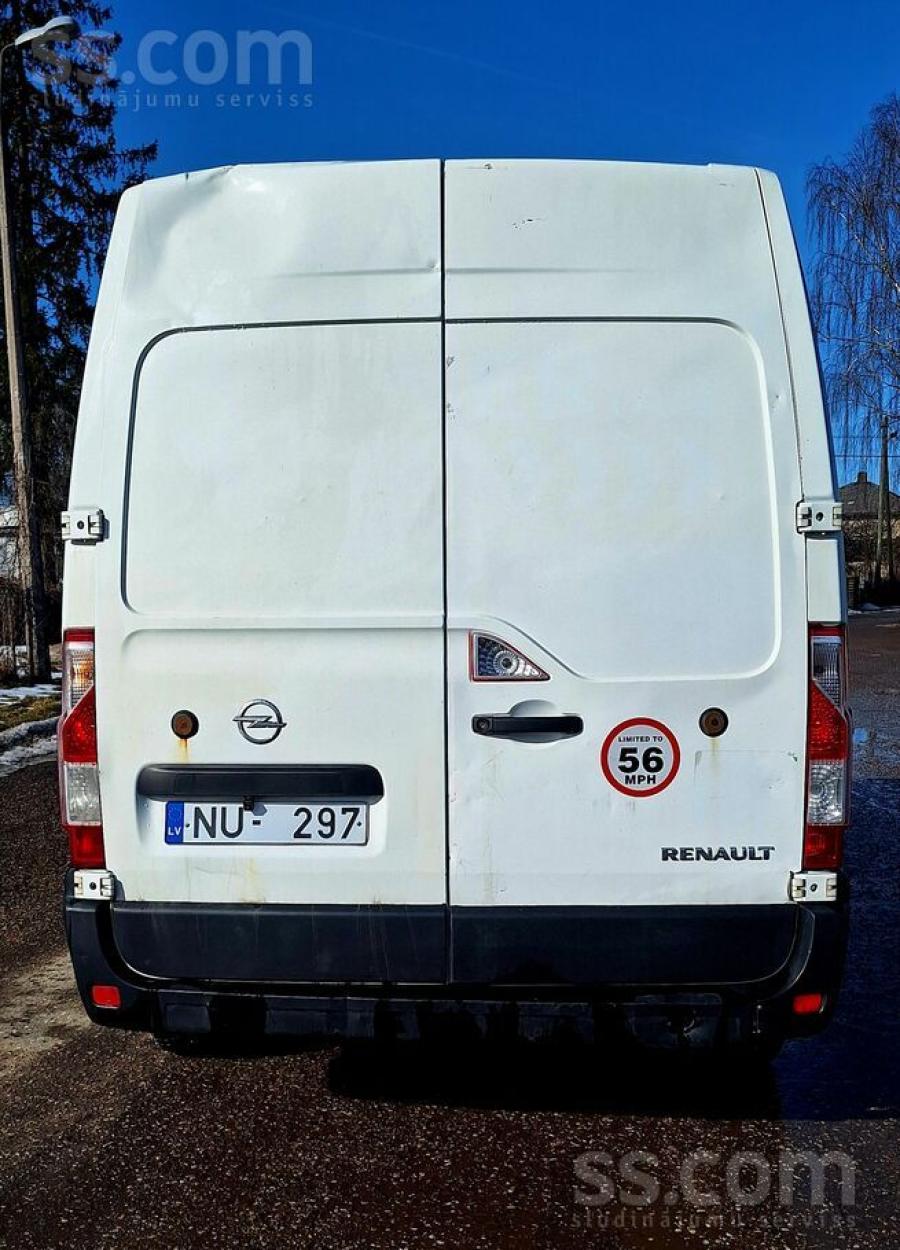 Белый Опель Movano 2015 в Рига, объемом двигателя 2.30 л и пробегом 290 тыс. км за 5050 €, фото 6 на AUTOMOTO.COM.LV