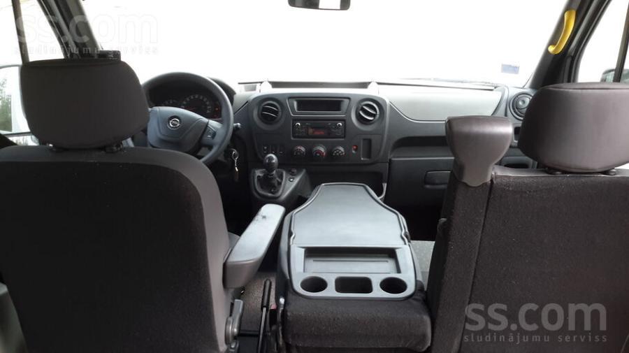 White Opel Movano 2015 in Riga, with an engine capacity of 2.30 L and mileage of 258 thousand km for 11900 €, photo 4 on AUTOMOTO.COM.LV