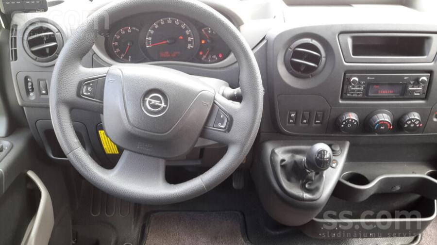 White Opel Movano 2015 in Riga, with an engine capacity of 2.30 L and mileage of 258 thousand km for 11900 €, photo 5 on AUTOMOTO.COM.LV
