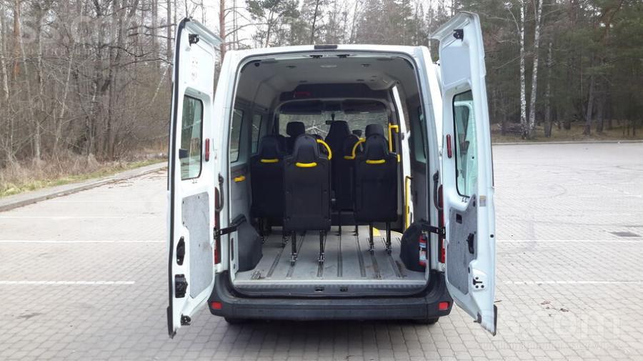 White Opel Movano 2015 in Riga, with an engine capacity of 2.30 L and mileage of 258 thousand km for 11900 €, photo 6 on AUTOMOTO.COM.LV
