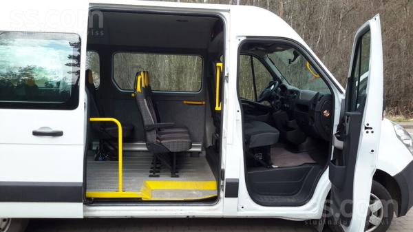 Balts Opel Movano 2015 Rīga, ar dzinēja tilpumu 2.30 L un nobraukumu 258 tūkst. km par 11900 €, foto 6 vietnē AUTOMOTO.COM.LV