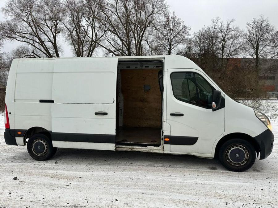 White Opel Movano 2016 in Riga, with an engine capacity of 2.30 L and mileage of 300 thousand km for 5900 €, photo 2 on AUTOMOTO.COM.LV