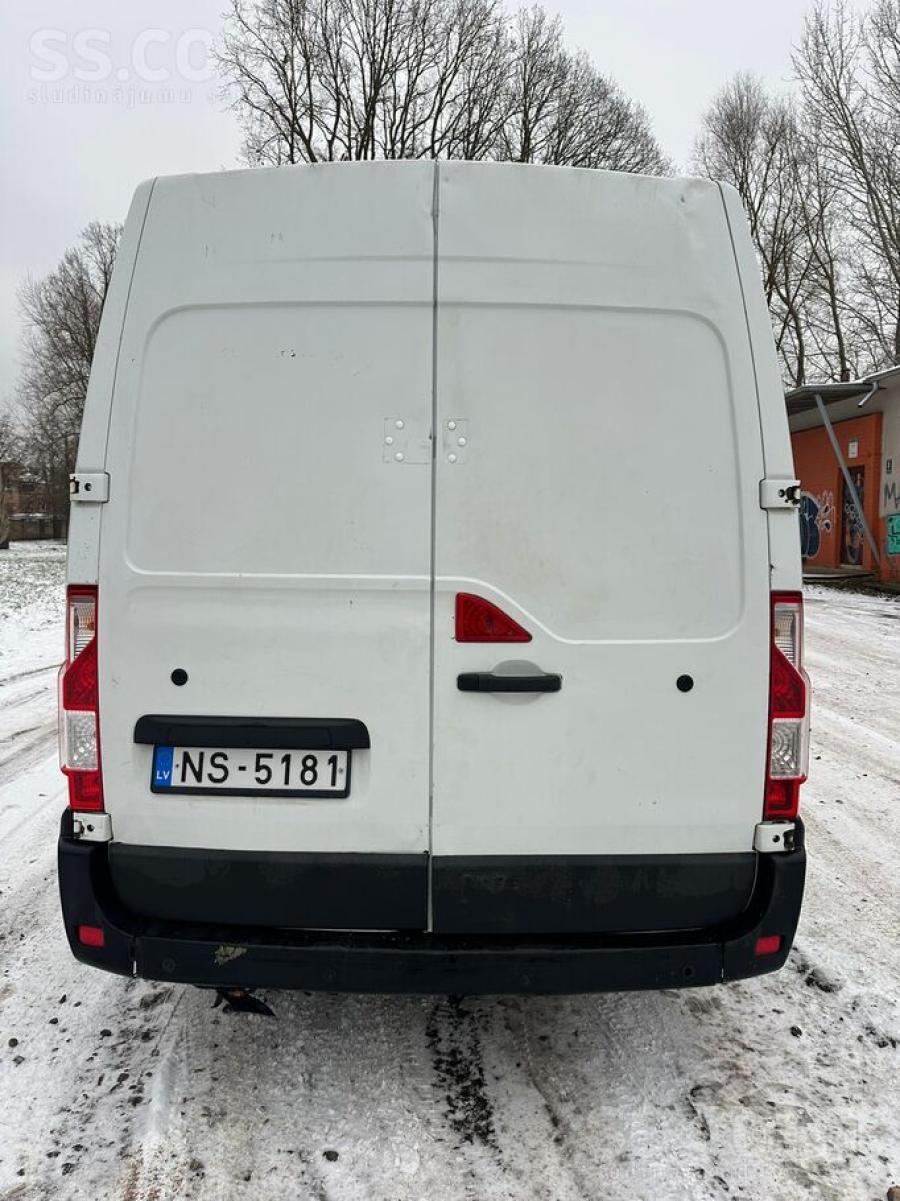 White Opel Movano 2016 in Riga, with an engine capacity of 2.30 L and mileage of 300 thousand km for 5900 €, photo 6 on AUTOMOTO.COM.LV