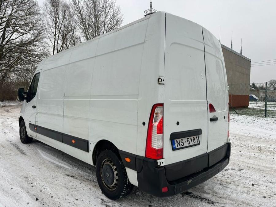 White Opel Movano 2016 in Riga, with an engine capacity of 2.30 L and mileage of 300 thousand km for 5900 €, photo 7 on AUTOMOTO.COM.LV