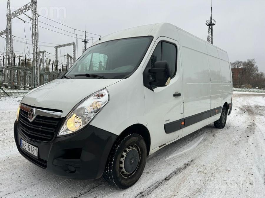 White Opel Movano 2016 in Riga, with an engine capacity of 2.30 L and mileage of 300 thousand km for 5900 €, photo 8 on AUTOMOTO.COM.LV
