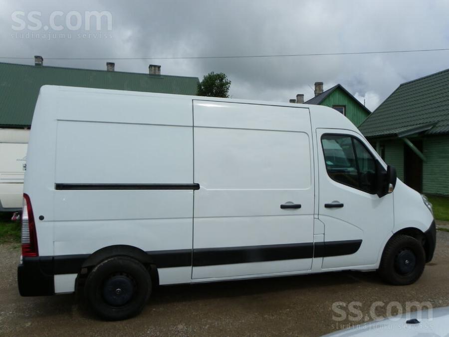 Balts Opel Movano 2016 Valka, ar dzinēja tilpumu 2.30 L un nobraukumu 248 tūkst. km par 7700 €, foto 5 vietnē AUTOMOTO.COM.LV