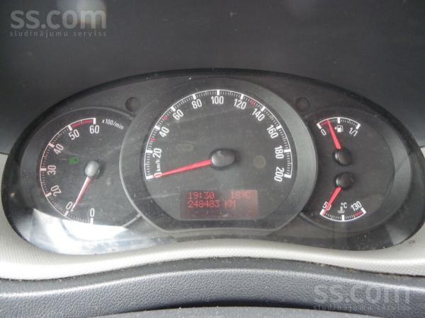 White Opel Movano 2016 in Valka, with an engine capacity of 2.30 L and mileage of 248 thousand km for 7700 €, photo 9 on AUTOMOTO.COM.LV