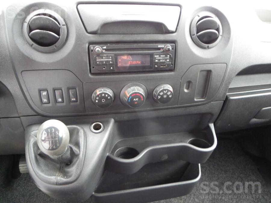 Balts Opel Movano 2016 Valka, ar dzinēja tilpumu 2.30 L un nobraukumu 248 tūkst. km par 7700 €, foto 11 vietnē AUTOMOTO.COM.LV