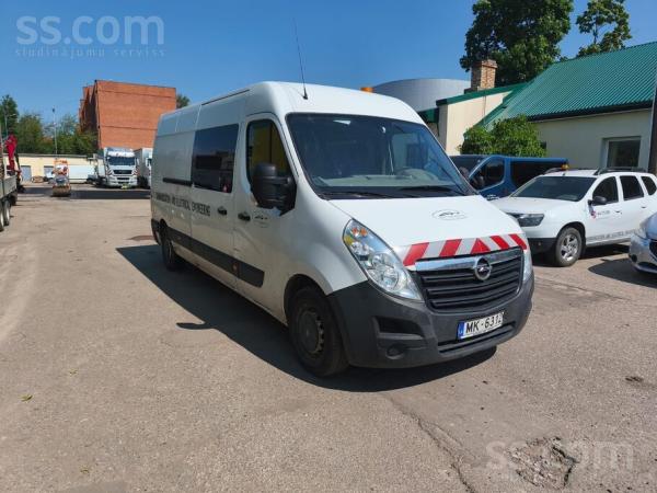 Balts Opel Movano 2016 Daugavpils, ar dzinēja tilpumu 2.30 L un nobraukumu 0 tūkst. km par 8400 €, foto 2 vietnē AUTOMOTO.COM.LV