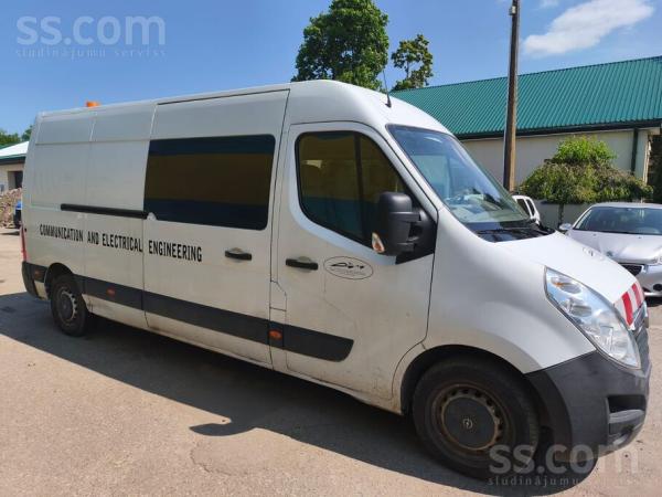 Balts Opel Movano 2016 Daugavpils, ar dzinēja tilpumu 2.30 L un nobraukumu 0 tūkst. km par 8400 €, foto 3 vietnē AUTOMOTO.COM.LV