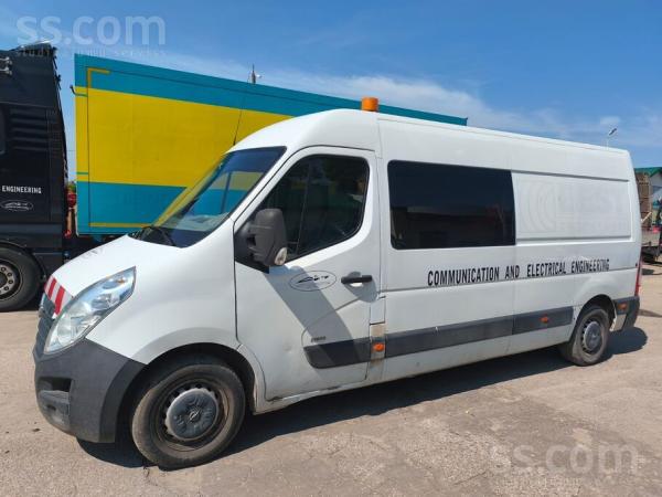 Balts Opel Movano 2016 Daugavpils, ar dzinēja tilpumu 2.30 L un nobraukumu 0 tūkst. km par 8400 €, foto 4 vietnē AUTOMOTO.COM.LV