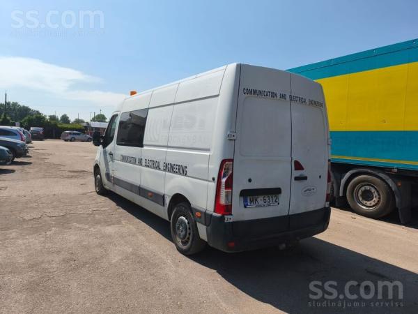 Balts Opel Movano 2016 Daugavpils, ar dzinēja tilpumu 2.30 L un nobraukumu 0 tūkst. km par 8400 €, foto 5 vietnē AUTOMOTO.COM.LV