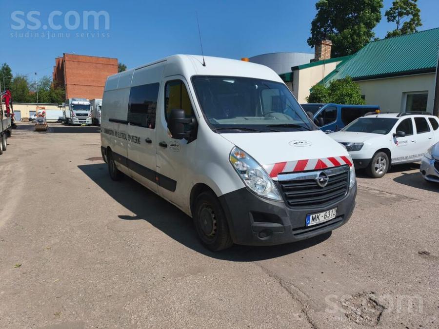 Balts Opel Movano 2016 Daugavpils, ar dzinēja tilpumu 2.30 L un nobraukumu 0 tūkst. km par 7800 €, foto 3 vietnē AUTOMOTO.COM.LV