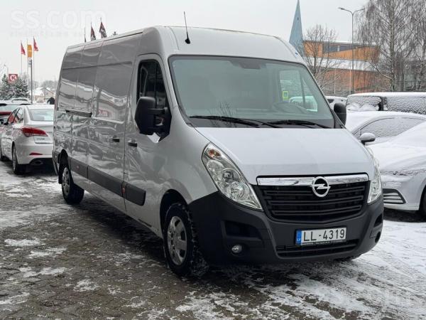 White Opel Movano 2018 in Riga, with an engine capacity of 2.30 L and mileage of 28 thousand km for 9850 €, photo 1 on AUTOMOTO.COM.LV