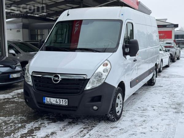 White Opel Movano 2018 in Riga, with an engine capacity of 2.30 L and mileage of 28 thousand km for 9850 €, photo 2 on AUTOMOTO.COM.LV