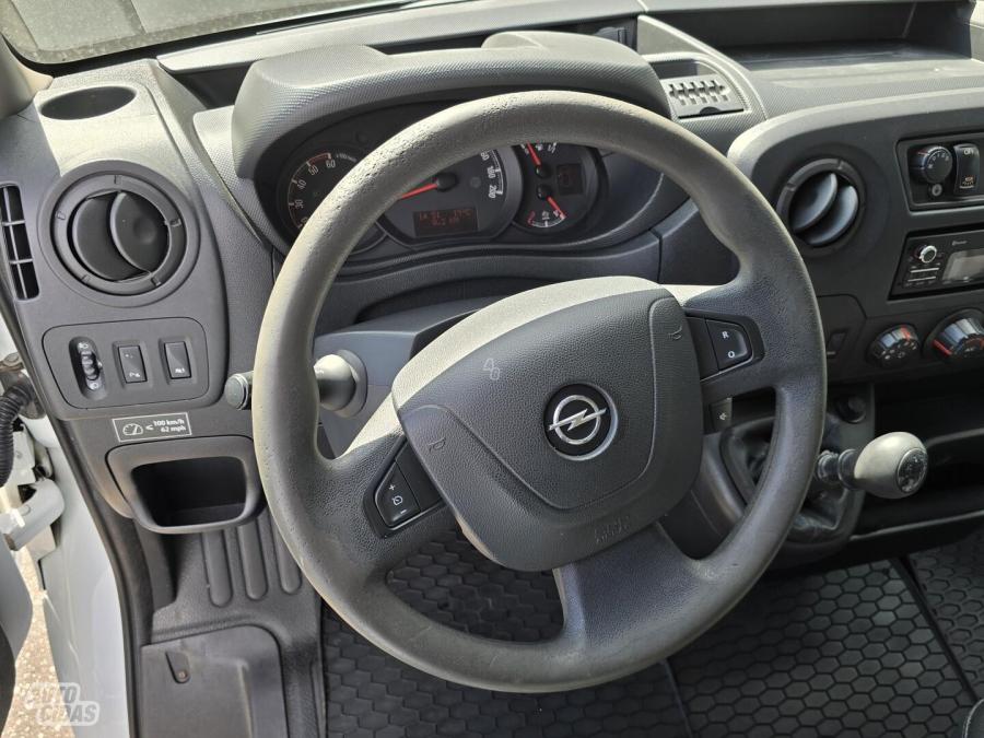 White Opel Movano 2018 in Vilnius, with an engine capacity of 0.00 L and mileage of 590 thousand km for 11000 €, photo 15 on AUTOMOTO.COM.LV