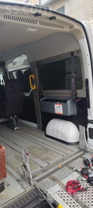 White Opel Movano 2019 in Riga, with an engine capacity of 2.30 L and mileage of 236 thousand km for 19000 €, photo 11 on AUTOMOTO.COM.LV