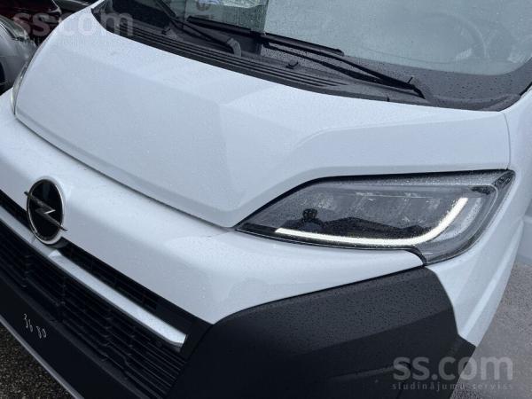 White Opel Movano 2025 in Riga, with an engine capacity of 2.20 L and mileage of 10 thousand km for 35290 €, photo 3 on AUTOMOTO.COM.LV