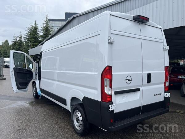 White Opel Movano 2025 in Riga, with an engine capacity of 2.20 L and mileage of 10 thousand km for 35290 €, photo 4 on AUTOMOTO.COM.LV