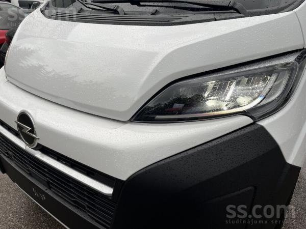 White Opel Movano 2025 in Riga, with an engine capacity of 2.20 L and mileage of 10 thousand km for 35290 €, photo 5 on AUTOMOTO.COM.LV