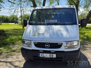 White Opel Movano 2003 in Liepaja, with an engine capacity of 2.50 L and mileage of 308 thousand km for 12500 €, photo 15 on AUTOMOTO.COM.LV