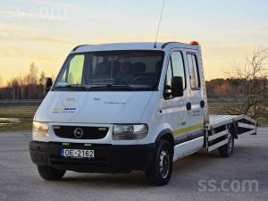 White Opel Movano 2003 in Liepaja, with an engine capacity of 2.50 L and mileage of 308 thousand km for 8500 €, photo  on AUTOMOTO.COM.LV