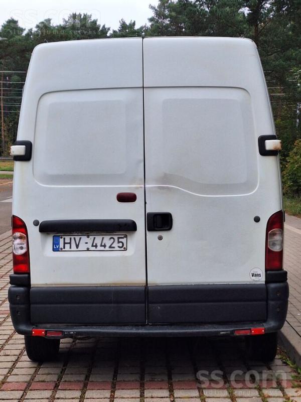 Balts Opel Movano 2006 Rīga, ar dzinēja tilpumu 2.50 L un nobraukumu 402 tūkst. km par 1940 €, foto 3 vietnē AUTOMOTO.COM.LV