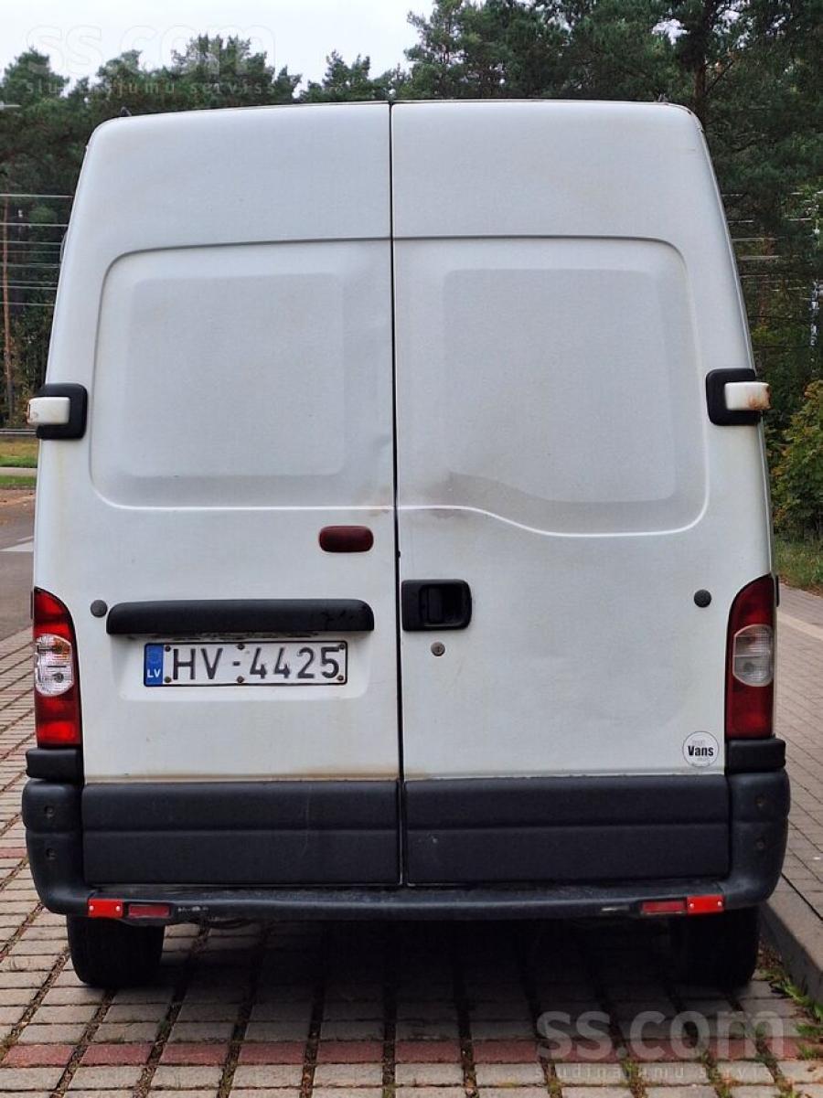 Белый Опель Movano 2006 в Рига, объемом двигателя 2.50 л и пробегом 402 тыс. км за 1940 €, фото 3 на AUTOMOTO.COM.LV