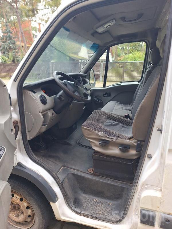 Balts Opel Movano 2006 Rīga, ar dzinēja tilpumu 2.50 L un nobraukumu 402 tūkst. km par 1940 €, foto 8 vietnē AUTOMOTO.COM.LV