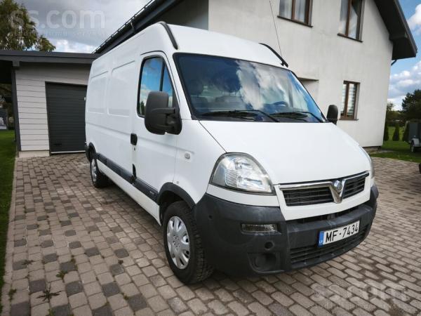 Белый Опель Movano 2005 в Огре, объемом двигателя 2.50 л и пробегом 231 тыс. км за 3950 €, фото 3 на AUTOMOTO.COM.LV