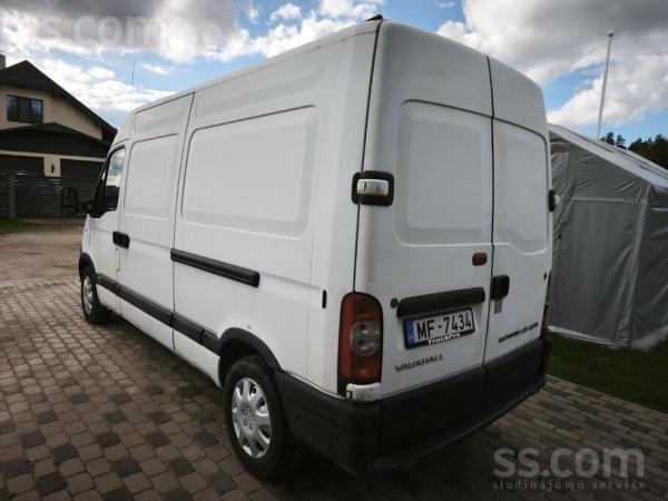 Белый Опель Movano 2005 в Огре, объемом двигателя 2.50 л и пробегом 231 тыс. км за 3950 €, фото 5 на AUTOMOTO.COM.LV