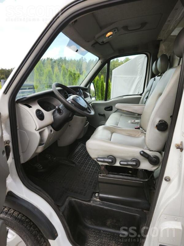 Белый Опель Movano 2005 в Огре, объемом двигателя 2.50 л и пробегом 231 тыс. км за 3950 €, фото 6 на AUTOMOTO.COM.LV