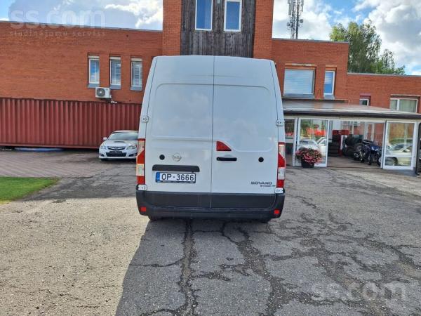 Белый Опель Movano 2017 в Елгава, объемом двигателя 2.30 л и пробегом 226 тыс. км за 8800 €, фото 5 на AUTOMOTO.COM.LV