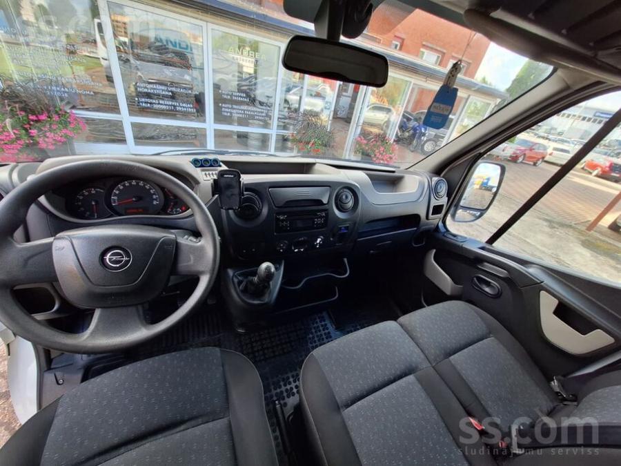 Balts Opel Movano 2017 Jelgava, ar dzinēja tilpumu 2.30 L un nobraukumu 226 tūkst. km par 8800 €, foto 13 vietnē AUTOMOTO.COM.LV