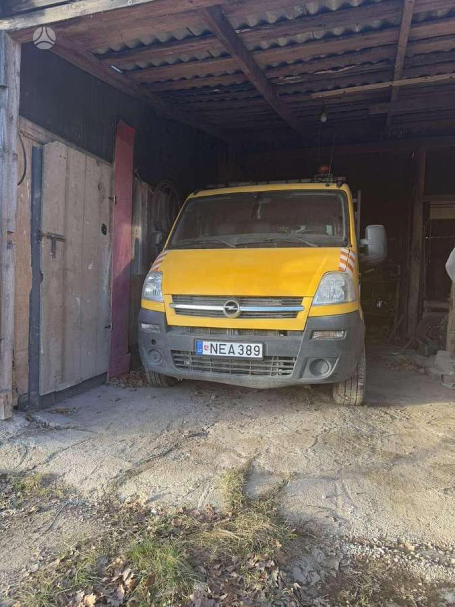 Yellow Opel Movano 2007 in Kaunas, with an engine capacity of 0.00 L and mileage of 340 thousand km for 6300 €, photo 1 on AUTOMOTO.COM.LV