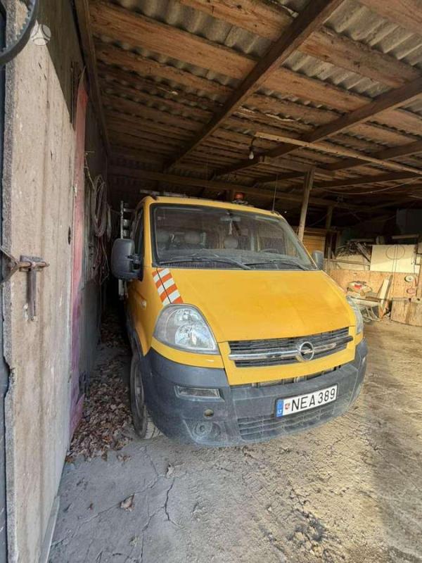 Yellow Opel Movano 2007 in Kaunas, with an engine capacity of 0.00 L and mileage of 340 thousand km for 6300 €, photo 4 on AUTOMOTO.COM.LV