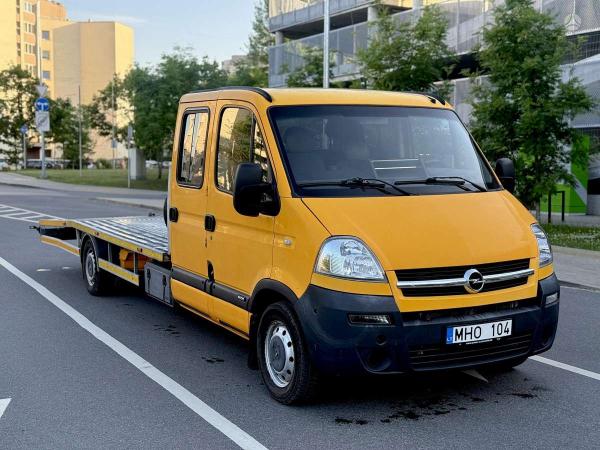 Dzeltens Opel Movano 2008 Viļņa, ar dzinēja tilpumu 2.50 L un nobraukumu 258 tūkst. km par 9900 €, foto 1 vietnē AUTOMOTO.COM.LV
