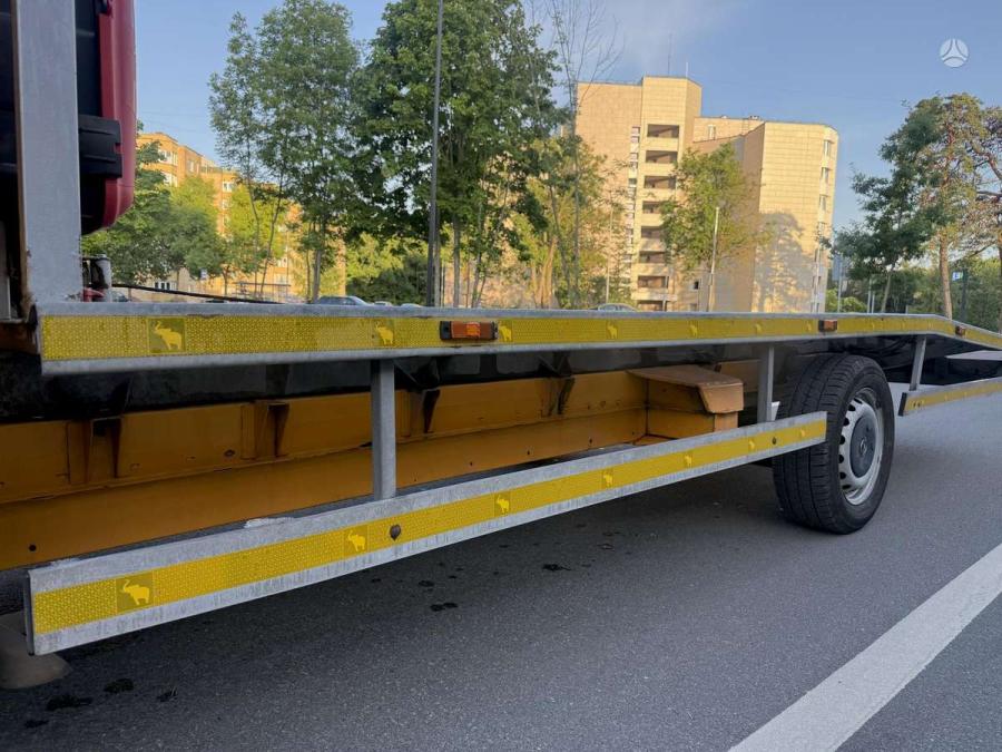 Yellow Opel Movano 2008 in Vilnius, with an engine capacity of 2.50 L and mileage of 258 thousand km for 9900 €, photo 9 on AUTOMOTO.COM.LV