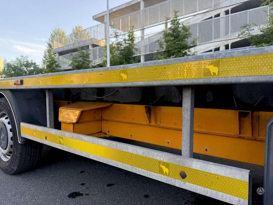 Yellow Opel Movano 2008 in Vilnius, with an engine capacity of 2.50 L and mileage of 258 thousand km for 9900 €, photo 12 on AUTOMOTO.COM.LV