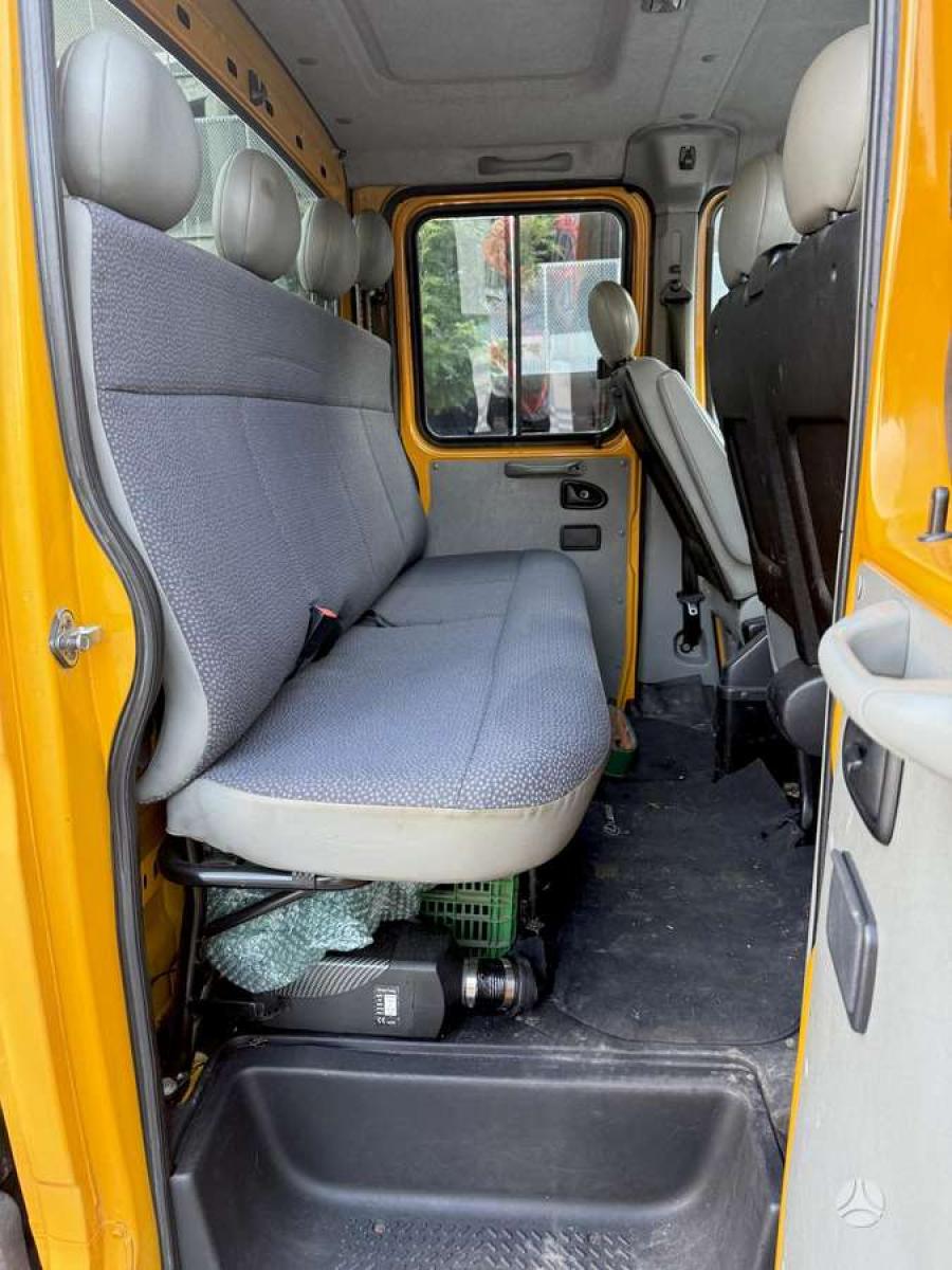 Yellow Opel Movano 2008 in Vilnius, with an engine capacity of 2.50 L and mileage of 258 thousand km for 9900 €, photo 14 on AUTOMOTO.COM.LV