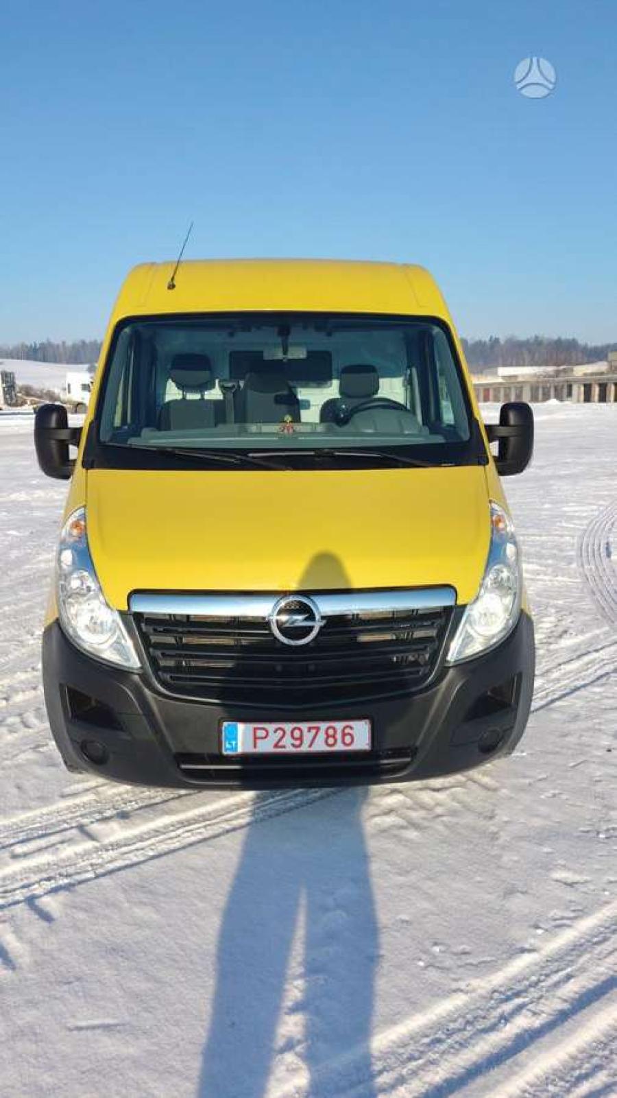 Dzeltens Opel Movano 2015 Prienai, ar dzinēja tilpumu 2.30 L un nobraukumu 127 tūkst. km par 7300 €, foto 1 vietnē AUTOMOTO.COM.LV