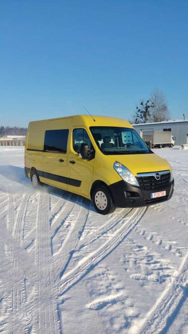 Dzeltens Opel Movano 2015 Prienai, ar dzinēja tilpumu 2.30 L un nobraukumu 127 tūkst. km par 7300 €, foto 2 vietnē AUTOMOTO.COM.LV