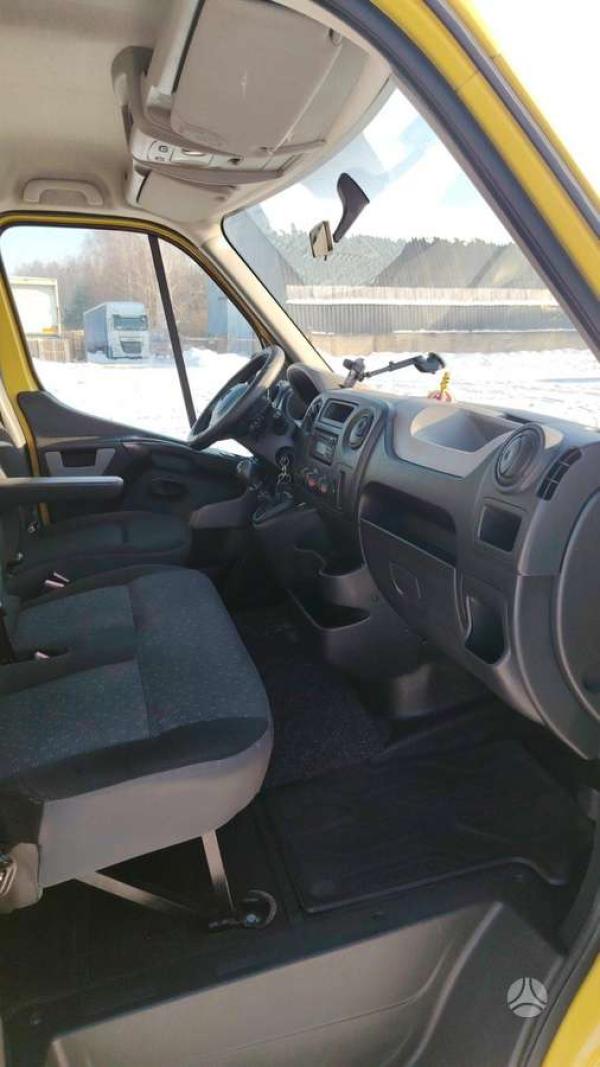 Dzeltens Opel Movano 2015 Prienai, ar dzinēja tilpumu 2.30 L un nobraukumu 127 tūkst. km par 7300 €, foto 8 vietnē AUTOMOTO.COM.LV