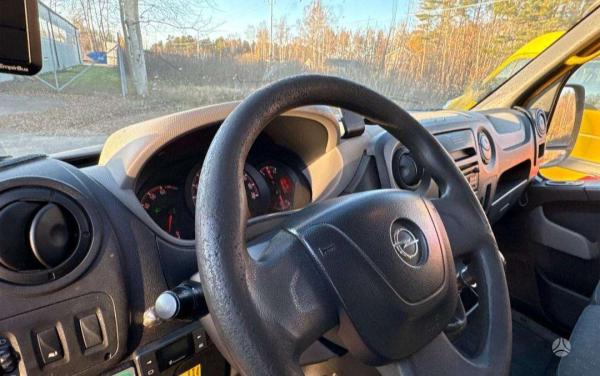 Yellow Opel Movano 2017 in Vilnius, with an engine capacity of 2.30 L and mileage of 300 thousand km for 5500 €, photo 6 on AUTOMOTO.COM.LV