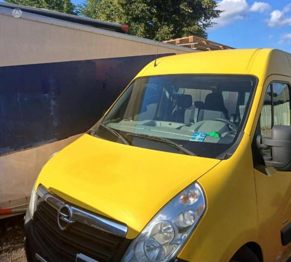 Dzeltens Opel Movano 2017 Viļņa, ar dzinēja tilpumu 2.30 L un nobraukumu 550 tūkst. km par 5500 €, foto 2 vietnē AUTOMOTO.COM.LV