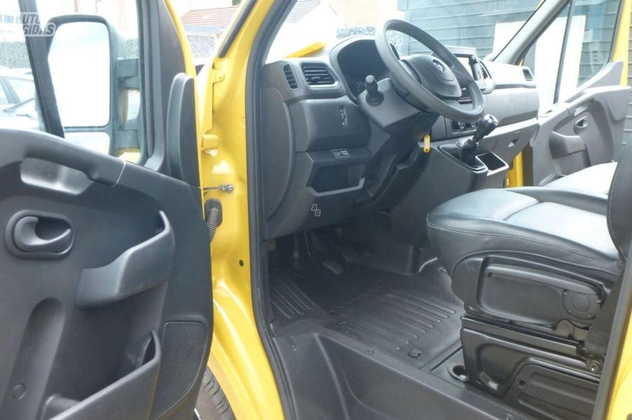 Yellow Opel Movano 2021 in Kaunas, with an engine capacity of 2.30 L and mileage of 42 thousand km for 25836 €, photo 8 on AUTOMOTO.COM.LV