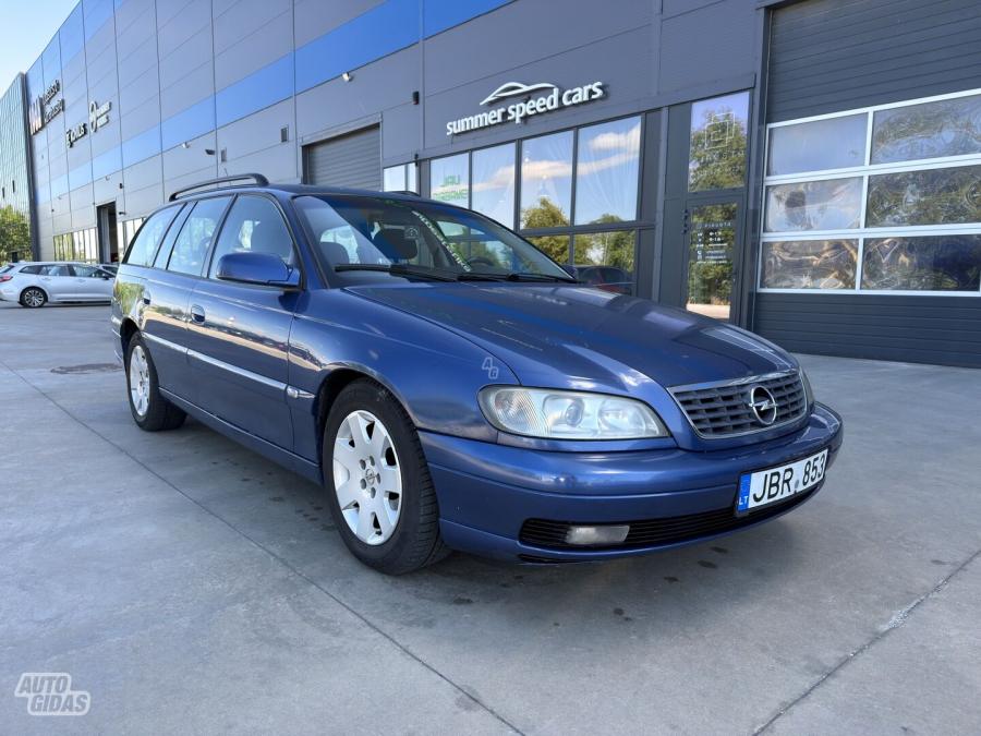 Zils Opel Omega 2002 Panevēža, ar dzinēja tilpumu 2.50 L un nobraukumu 317 tūkst. km par 1150 €, foto 1 vietnē AUTOMOTO.COM.LV