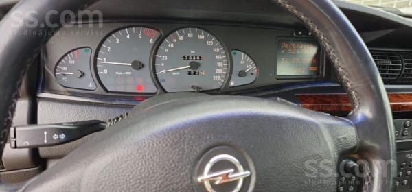 Pelēks Opel Omega 2004 Rīga, ar dzinēja tilpumu 2.20 L un nobraukumu 280 tūkst. km par 1650 €, foto 8 vietnē AUTOMOTO.COM.LV