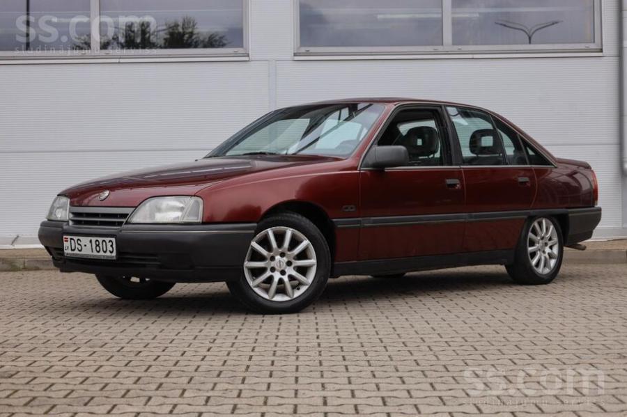 Red Opel Omega 1988 in Riga, with an engine capacity of 2.00 L and mileage of 0 thousand km for 2495 €, photo 1 on AUTOMOTO.COM.LV
